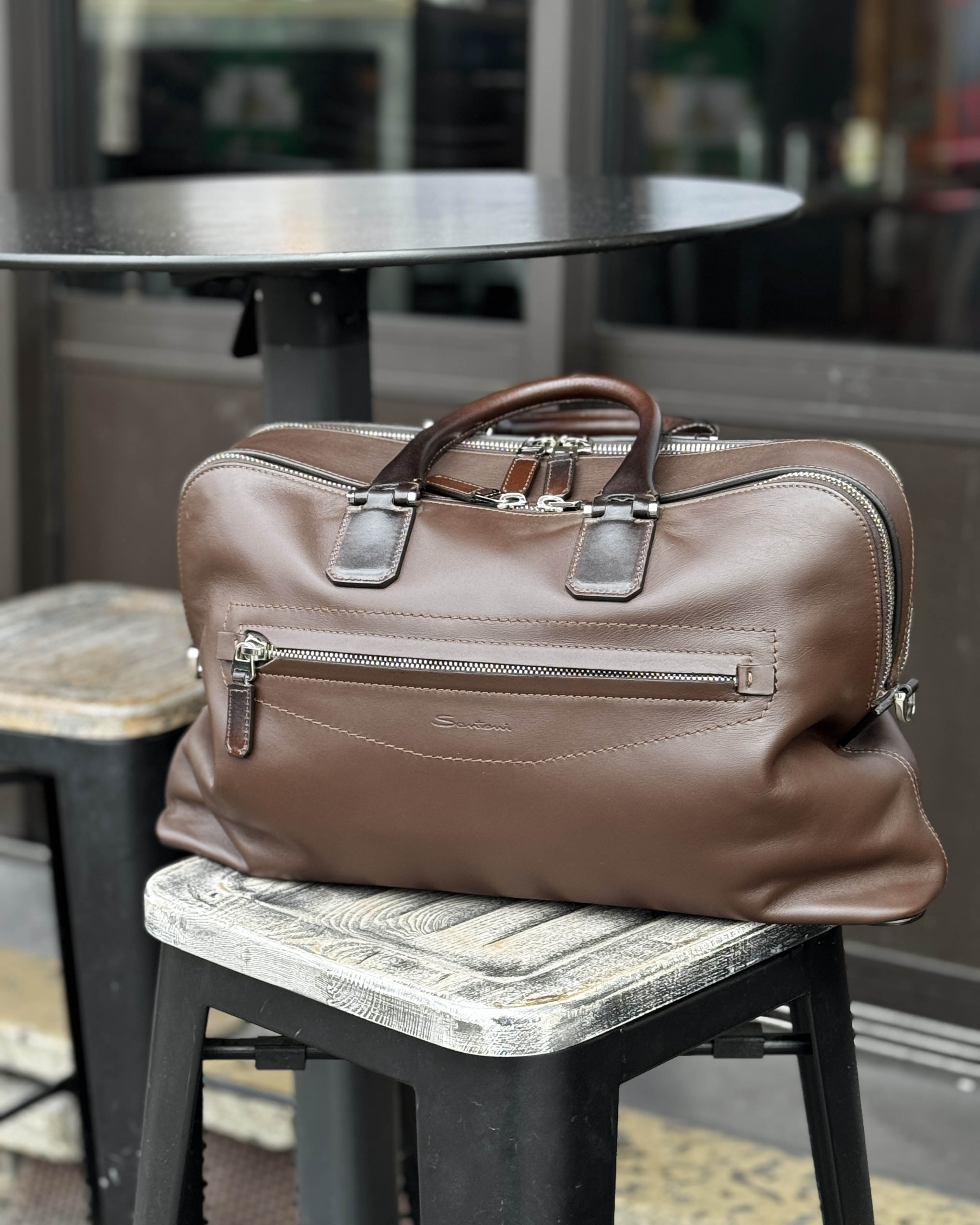 MAROQUINERIE SANTONI BAG 2362 | Upper Shoes