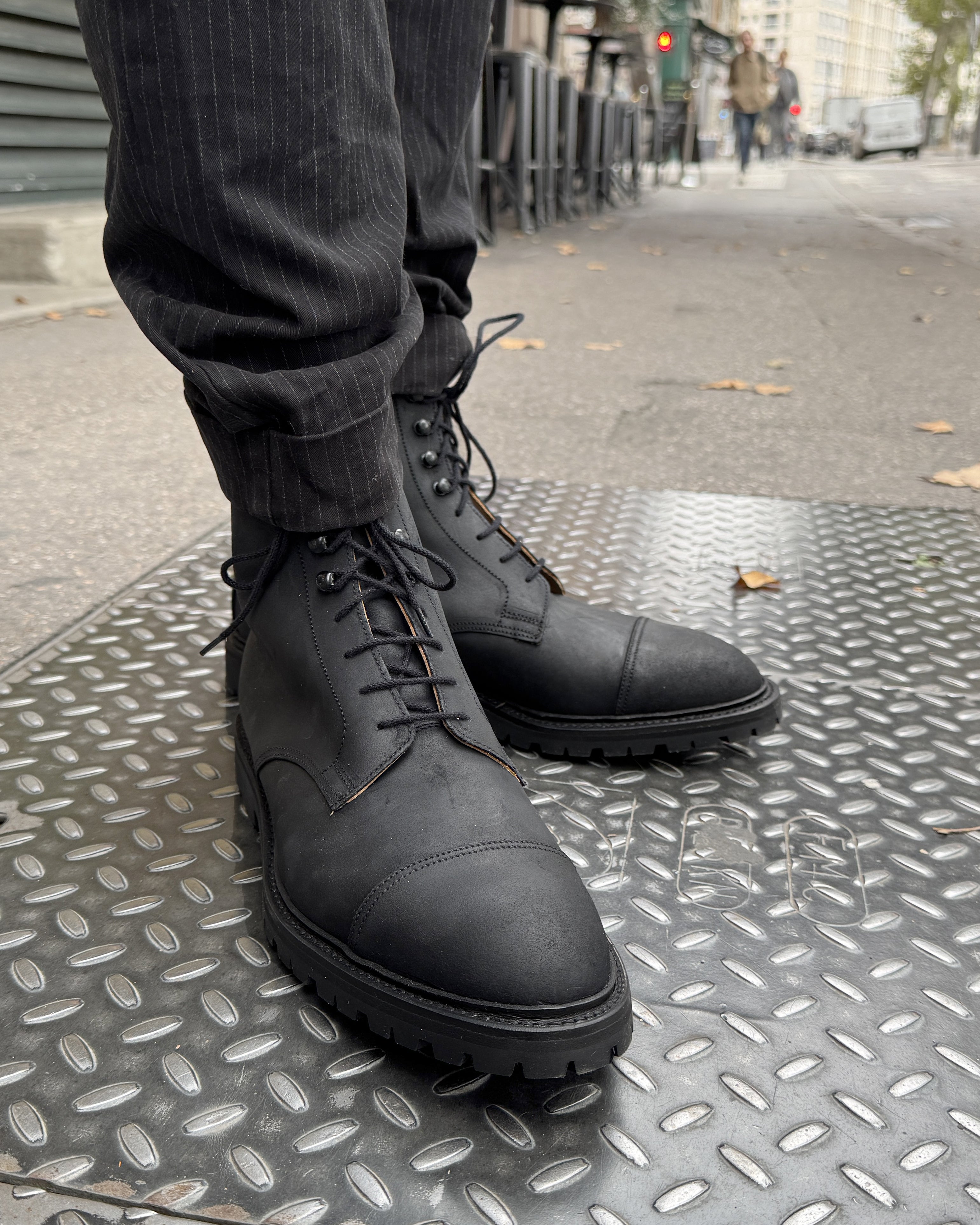 Boots CROCKETT AND JONES CONISTON ROUGHOUT VIBRAM | Upper Shoes