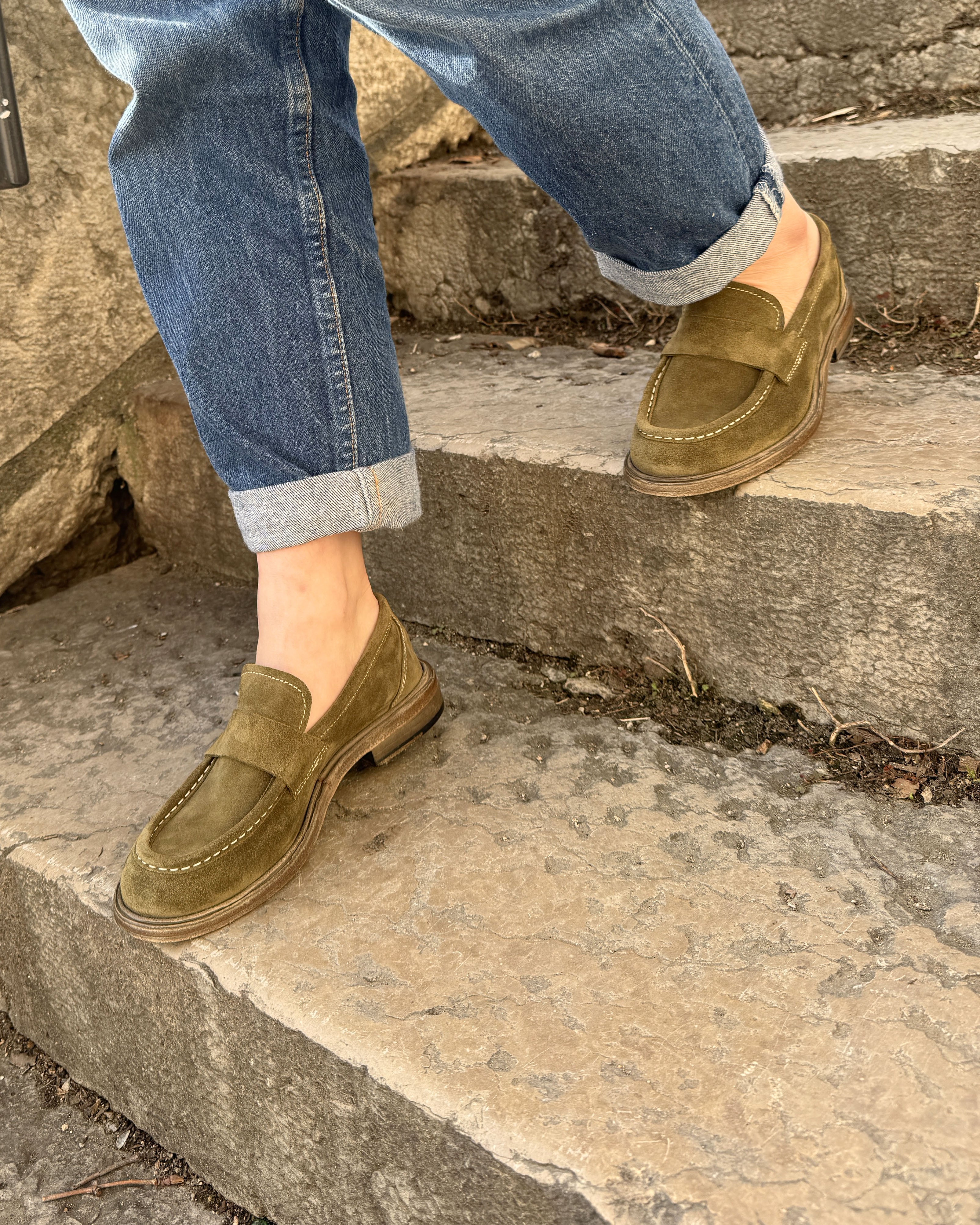 MOCASSIN UPPER SHOES MOC D504VL | Upper Shoes